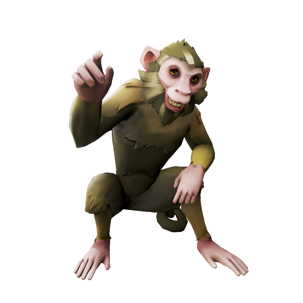 Pink Paw Capuchin | Items | Sea of Thieves | Geekya.com