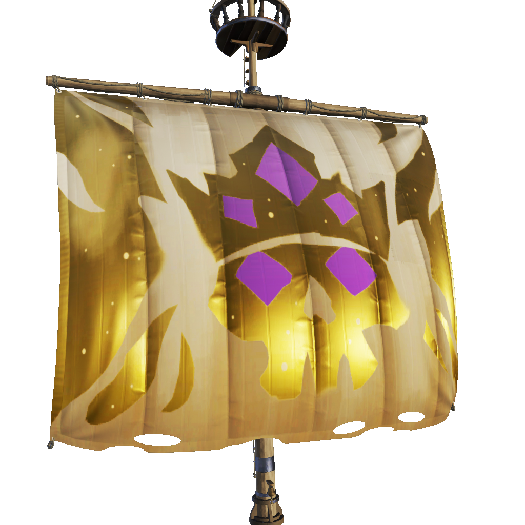 King's Ransom Collector's Sails | Items | Sea of Thieves | Geekya.com