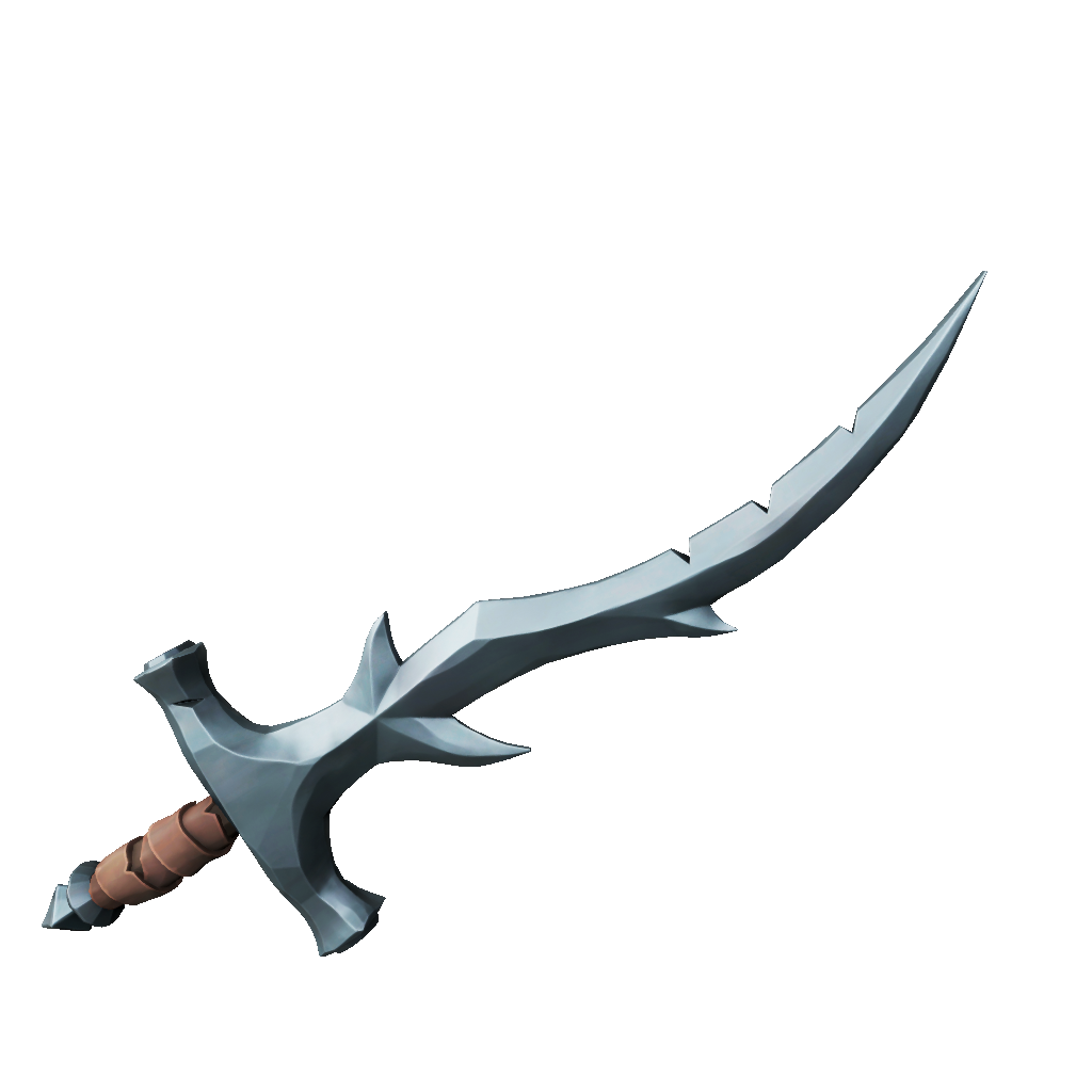 Steely Hammerhead Cutlass | Items | Sea of Thieves | Geekya.com