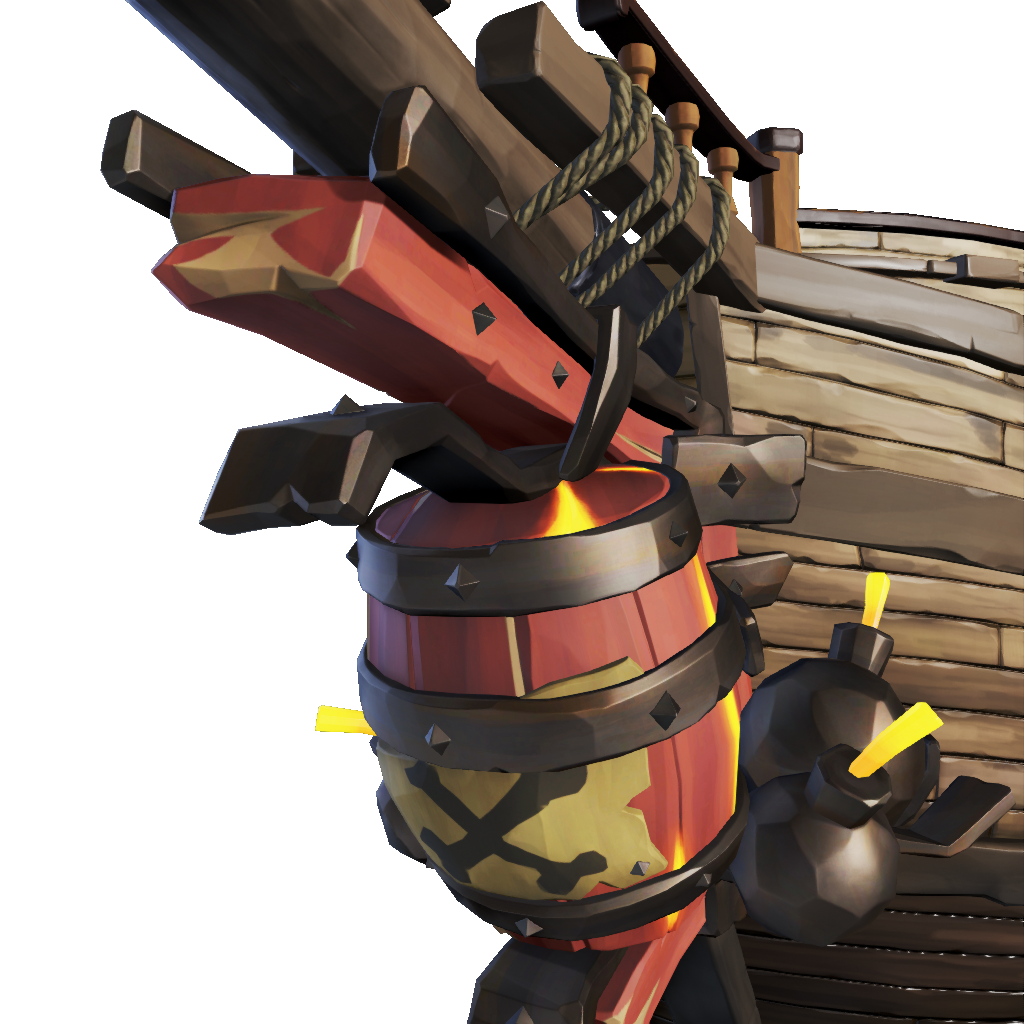 Barrel Bombardier Figurehead | Items | Sea of Thieves | Geekya.com