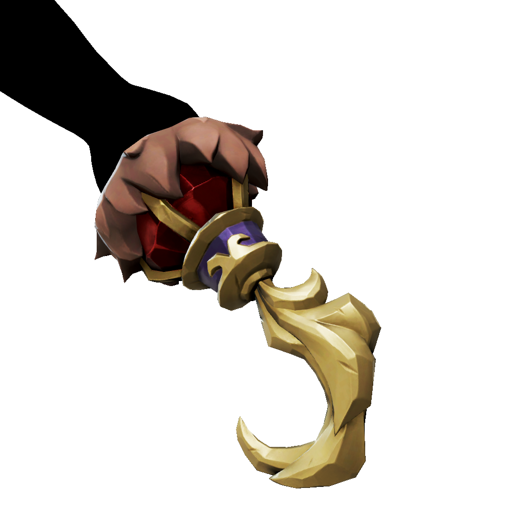 Regal Fortune Hook | Items | Sea of Thieves | Geekya.com