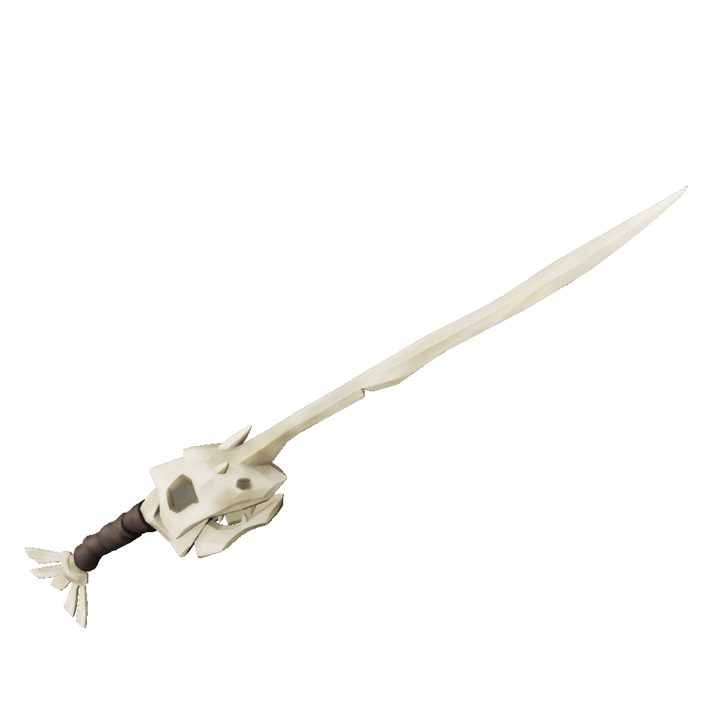 Scaly Skeleton Cutlass | Items | Sea of Thieves | Geekya.com