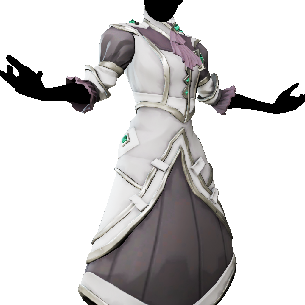 Silver Blade Dress | Items | Sea of Thieves | Geekya.com