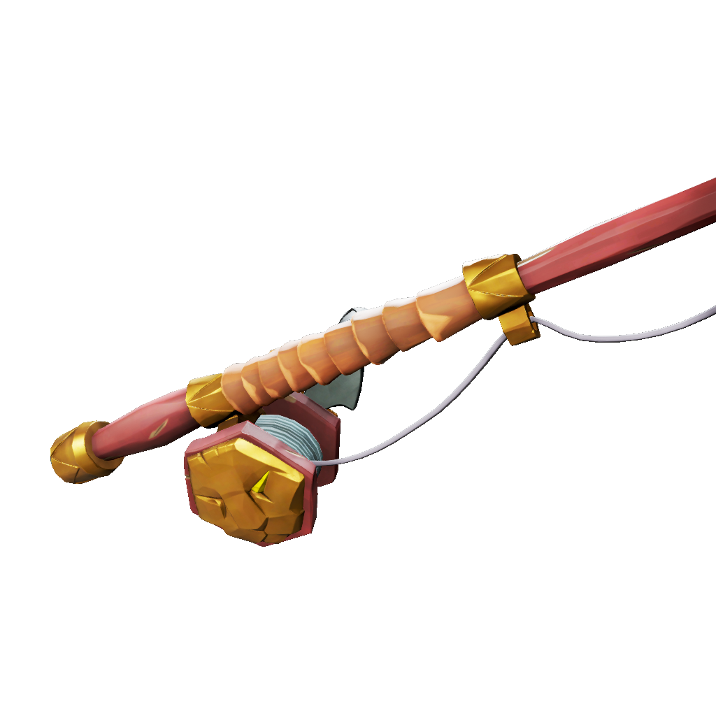 Ceremonial Admiral Fishing Rod | Items | Sea of Thieves | Geekya.com
