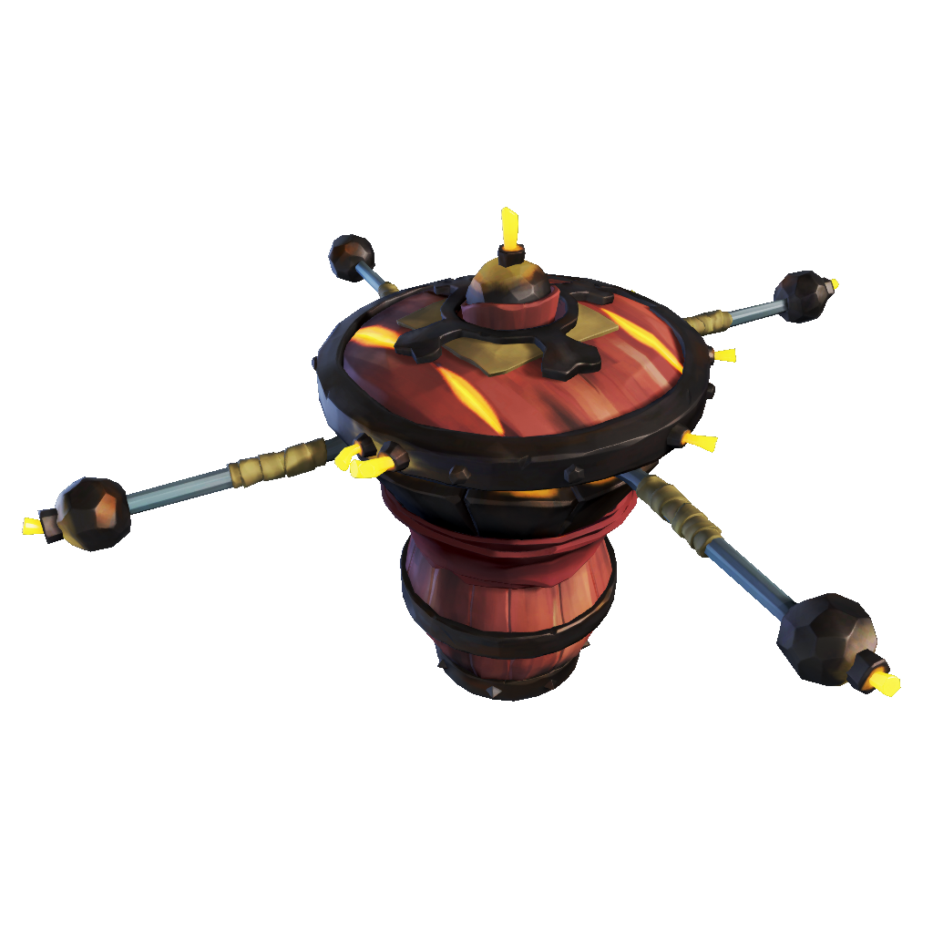 Barrel Bombardier Capstan | Items | Sea of Thieves | Geekya.com