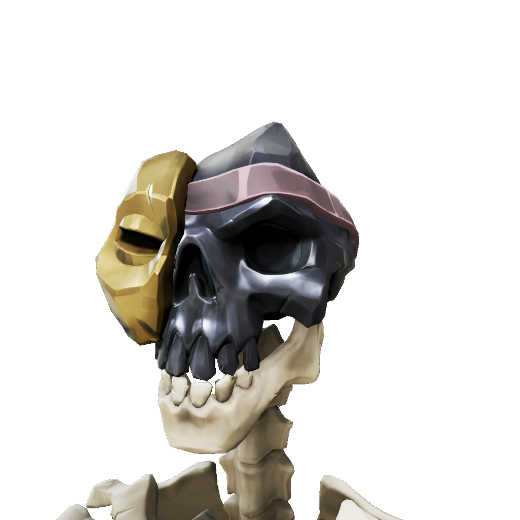 Obsidian Shattered Mask Skull | Items | Sea of Thieves | Geekya.com