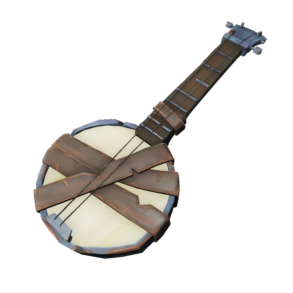 Castaway Bilge Rat Banjo | Items | Sea of Thieves | Geekya.com
