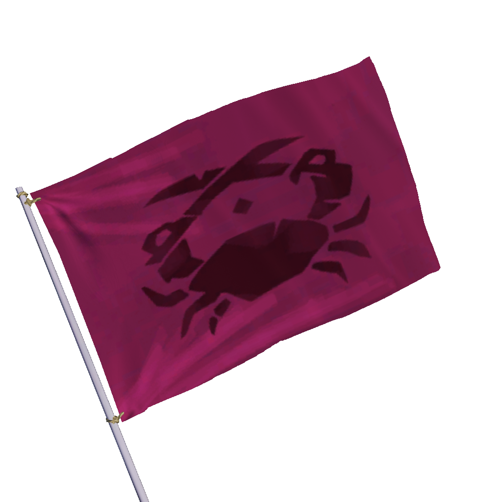 Deep Ocean Crawler Flag | Items | Sea of Thieves | Geekya.com