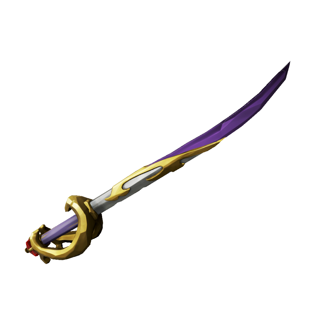 Regal Fortune Cutlass | Items | Sea of Thieves | Geekya.com