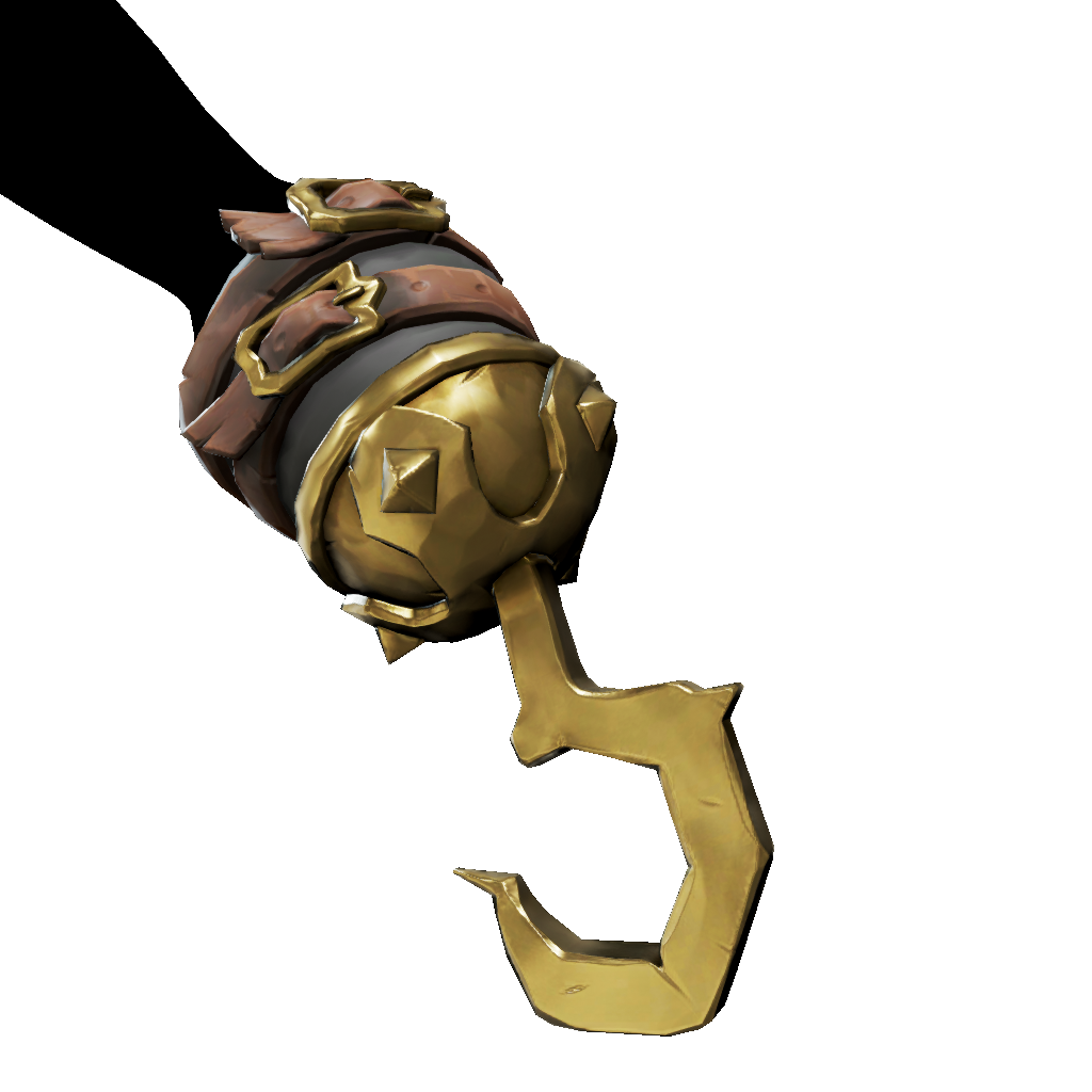 Ceremonial Admiral Hook | Items | Sea of Thieves | Geekya.com