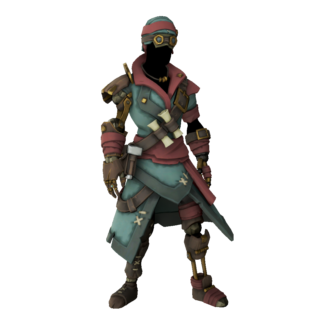 Rogue Tinkerer Captain Costume | Items | Sea of Thieves | Geekya.com