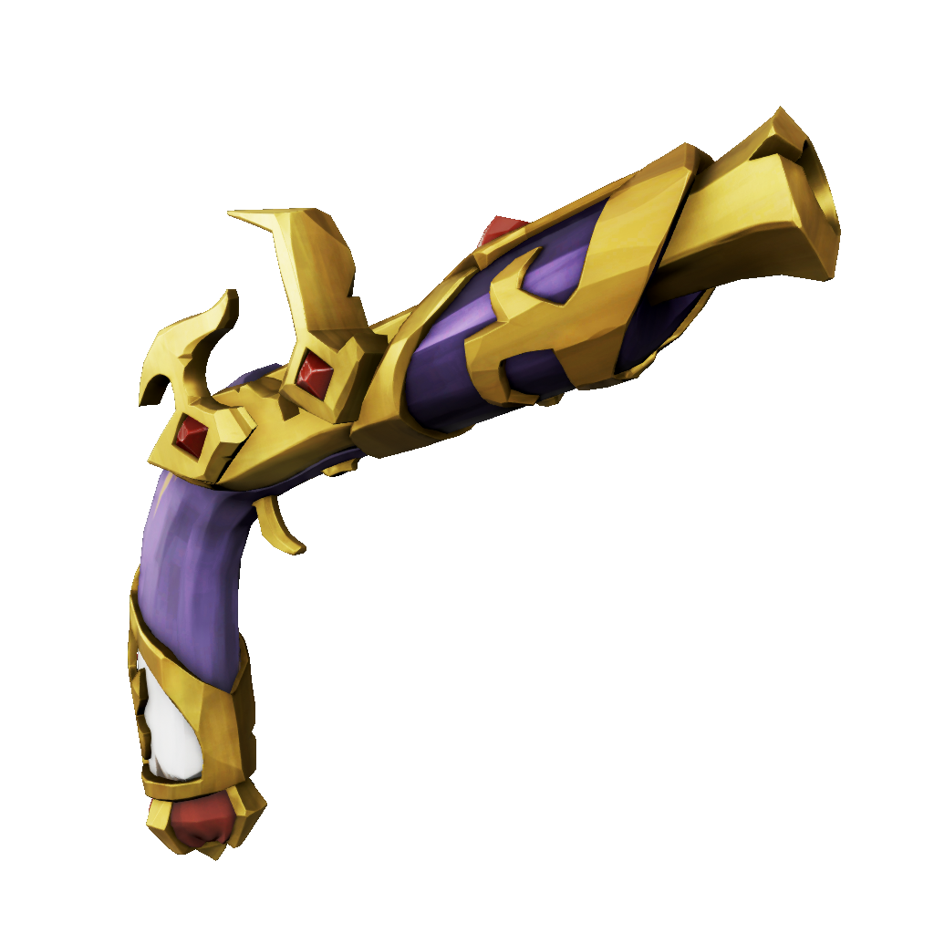 Regal Fortune Pistol | Items | Sea of Thieves | Geekya.com
