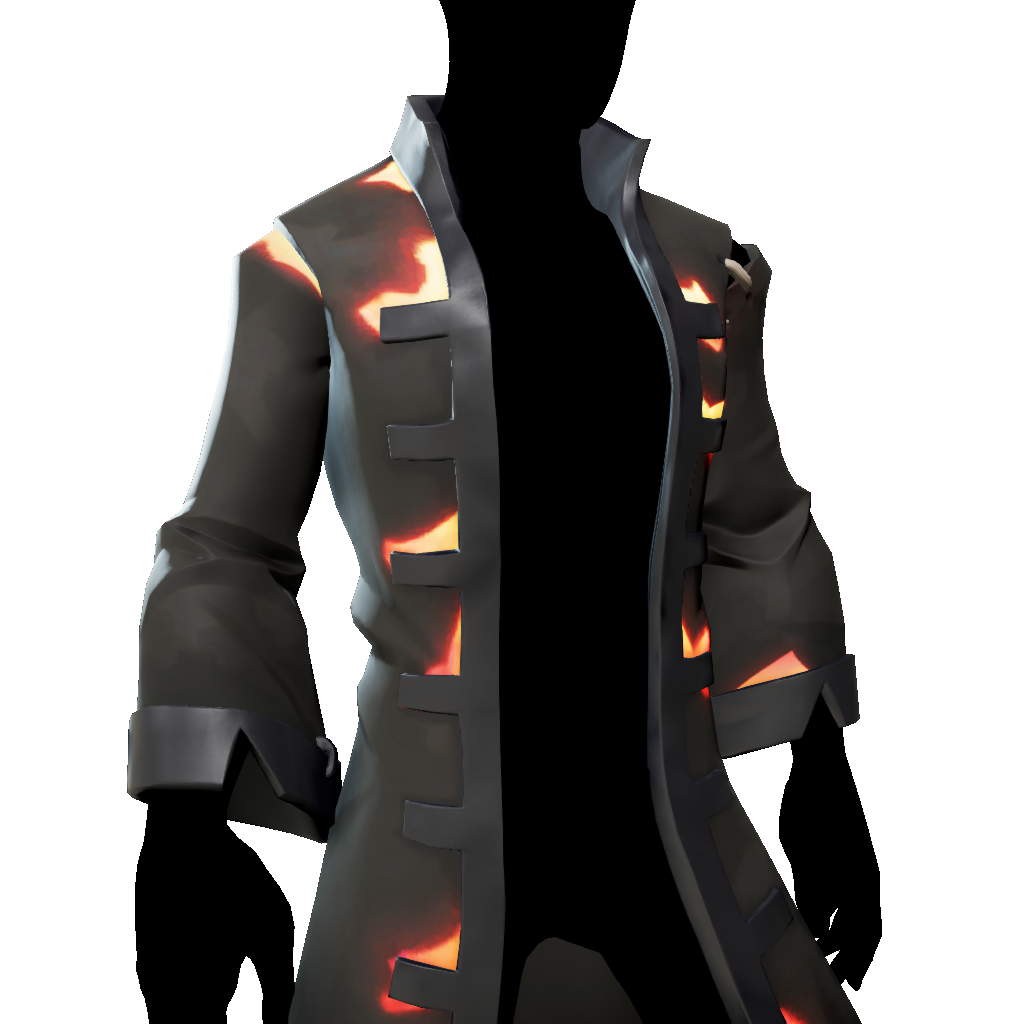 Jacket of the Ashen Dragon | Items | Sea of Thieves | Geekya.com