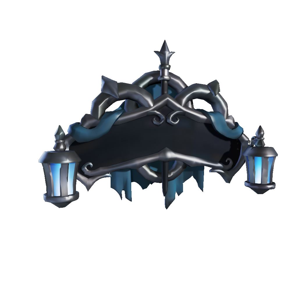 Dire Dark Warsmith Ship's Crest | Items | Sea of Thieves | Geekya.com