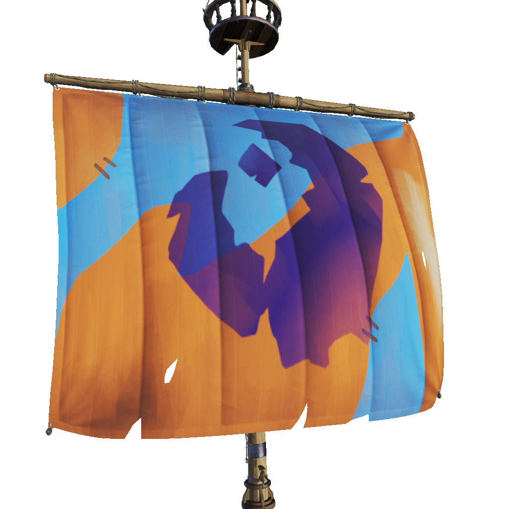 Azure Ocean Crawler Sails | Items | Sea of Thieves | Geekya.com