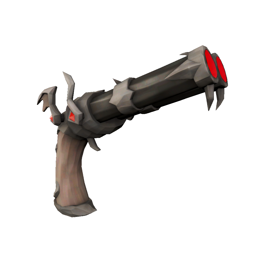 Crimson Crypt Double Barrel Pistol | Items | Sea of Thieves | Geekya.com