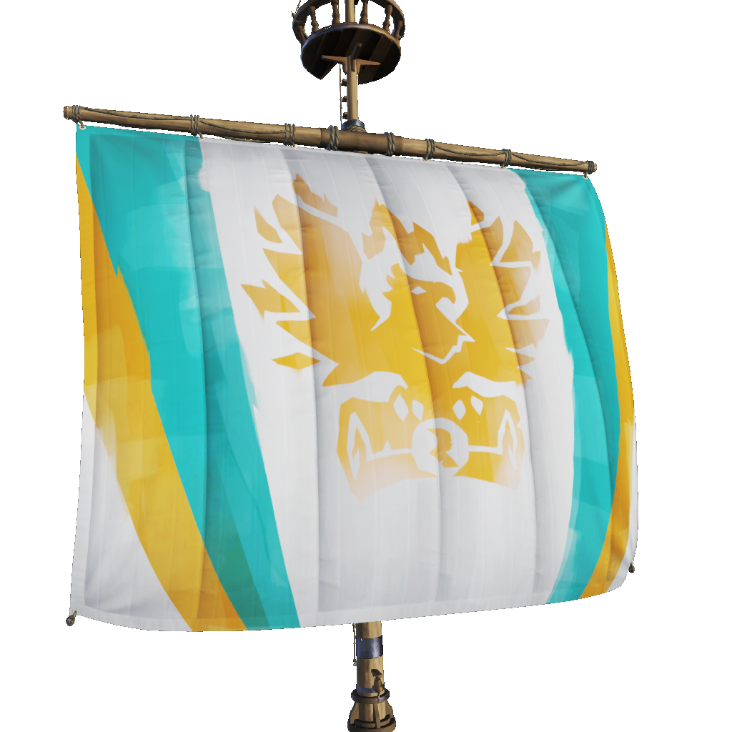 Soaring Gilded Phoenix Sails | Items | Sea of Thieves | Geekya.com