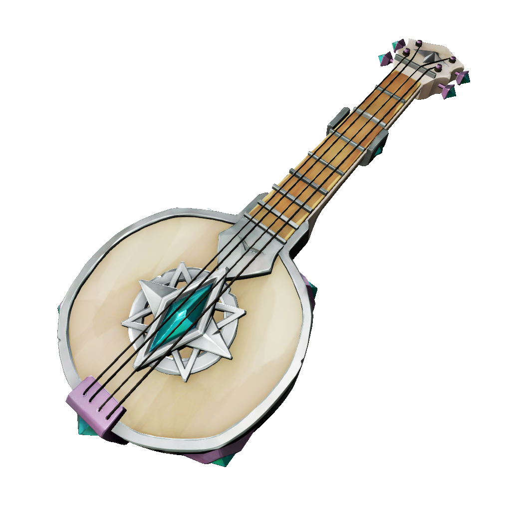 Silver Blade Banjo | Items | Sea of Thieves | Geekya.com