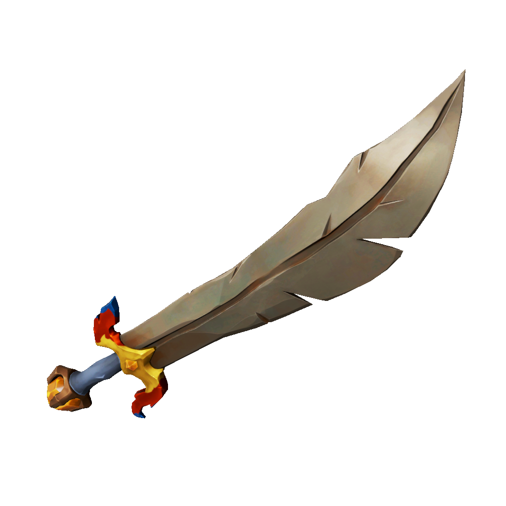 Sunshine Parrot Heavy Sword | Items | Sea of Thieves | Geekya.com