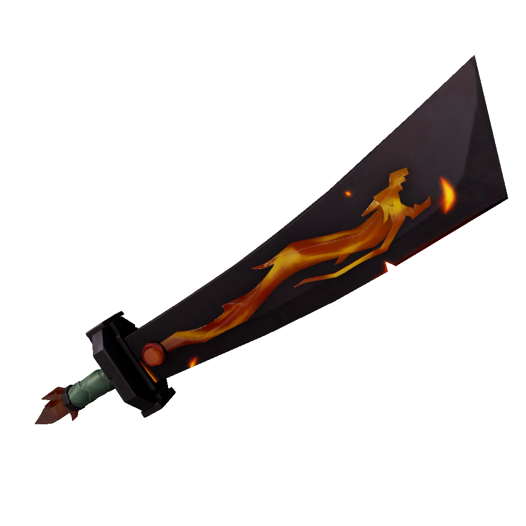 Heavy Sword of the Ashen Dragon | Items | Sea of Thieves | Geekya.com