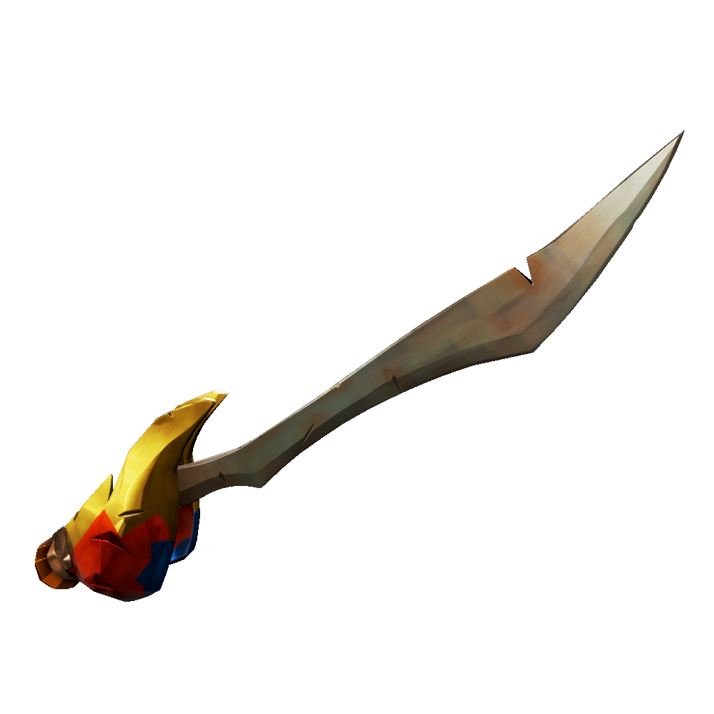 Sunshine Parrot Cutlass | Items | Sea of Thieves | Geekya.com