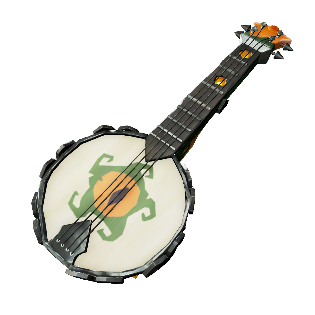 Venomous Kraken Banjo | Items | Sea of Thieves | Geekya.com