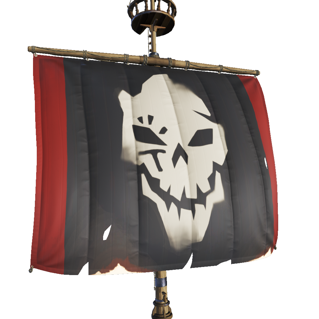 Obsidian Bone Crusher Sails | Items | Sea of Thieves | Geekya.com