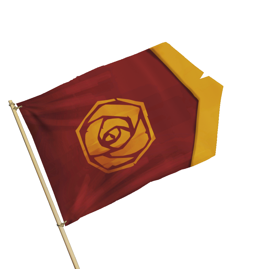 Wild Rose Flag | Items | Sea of Thieves | Geekya.com