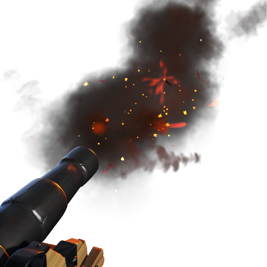 Barrel Bombardier Cannon Flare | Items | Sea of Thieves | Geekya.com