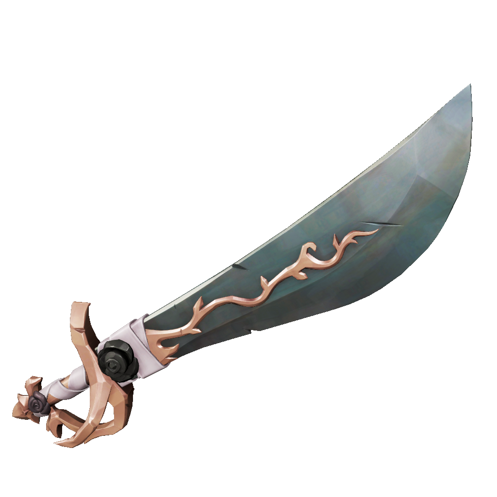 Thriving Wild Rose Heavy Sword | Items | Sea of Thieves | Geekya.com