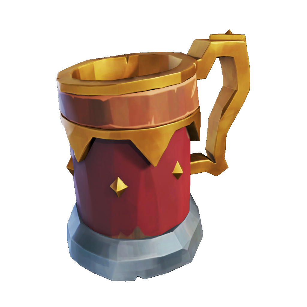 Ceremonial Admiral Tankard | Items | Sea of Thieves | Geekya.com