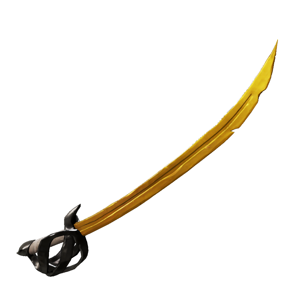 Sovereign Cutlass | Items | Sea of Thieves | Geekya.com
