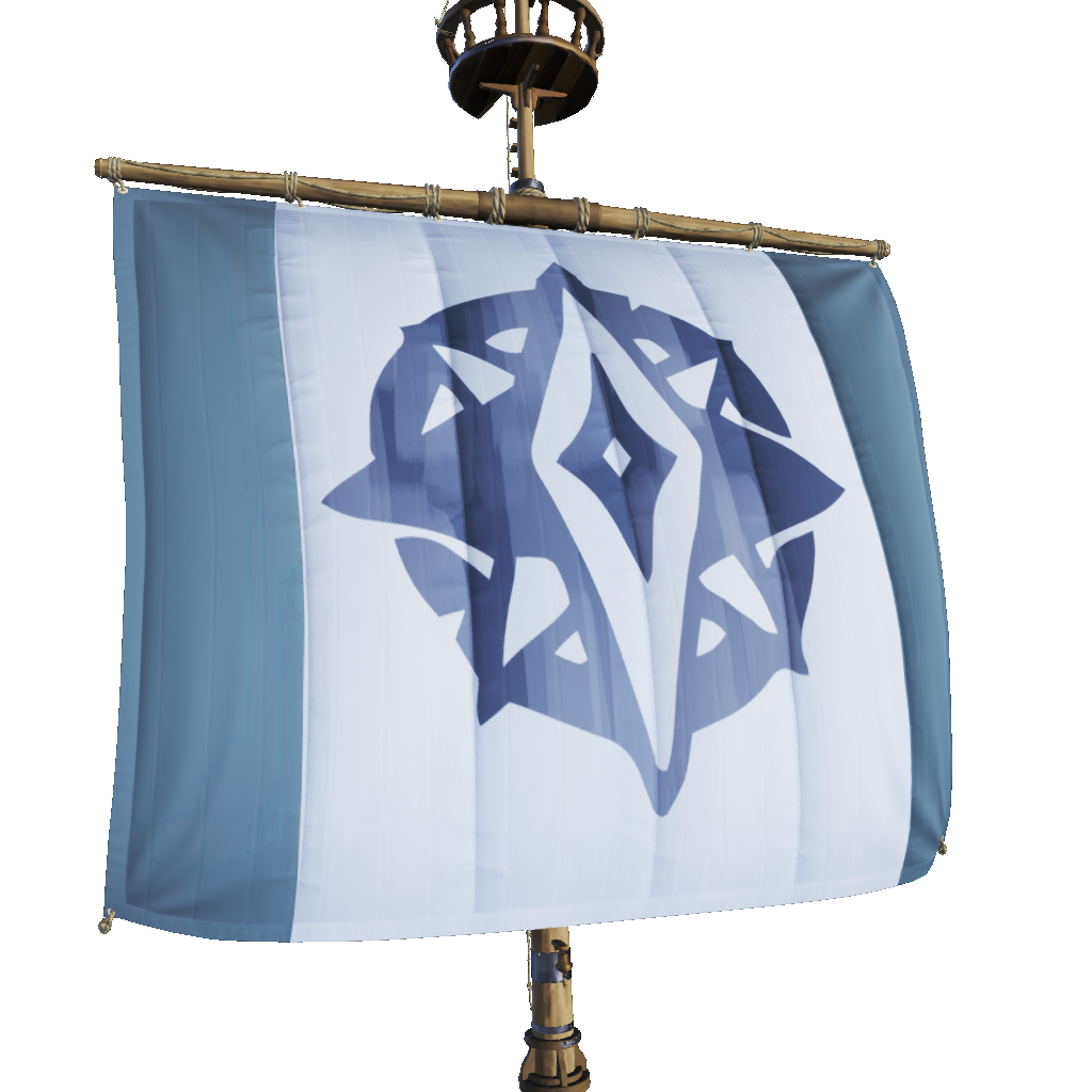 Silver Blade Sails | Items | Sea of Thieves | Geekya.com