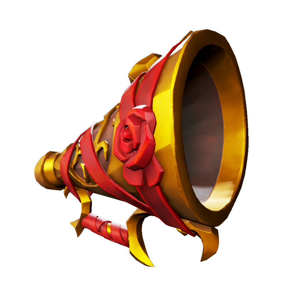 Wild Rose Speaking Trumpet | Items | Sea of Thieves | Geekya.com