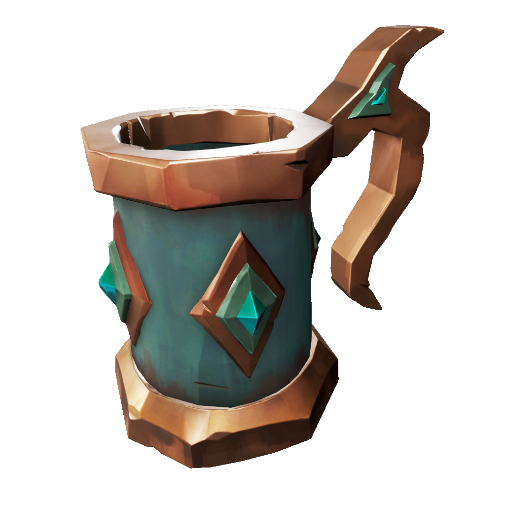 Sapphire Blade Tankard | Items | Sea of Thieves | Geekya.com
