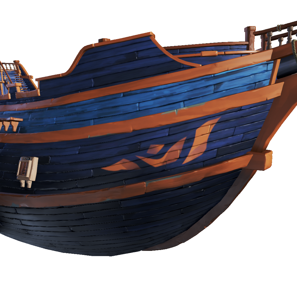 Azure Ocean Crawler Hull | Items | Sea of Thieves | Geekya.com
