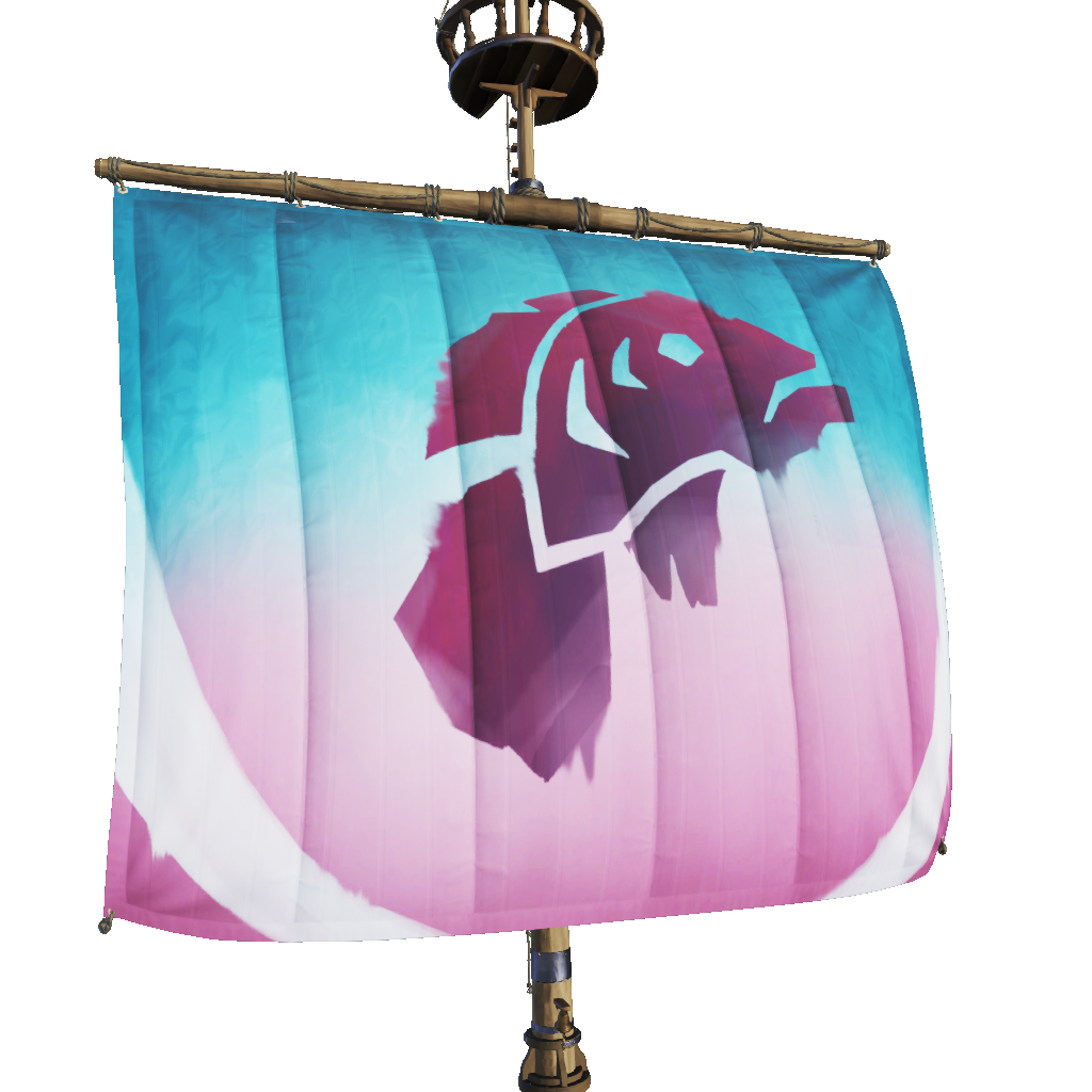 Ruby Splashtail Sails | Items | Sea of Thieves | Geekya.com